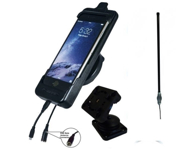 THFCOMMS | Smoothtalker car cradle for iPhone 8 inc 7db high gain antenna