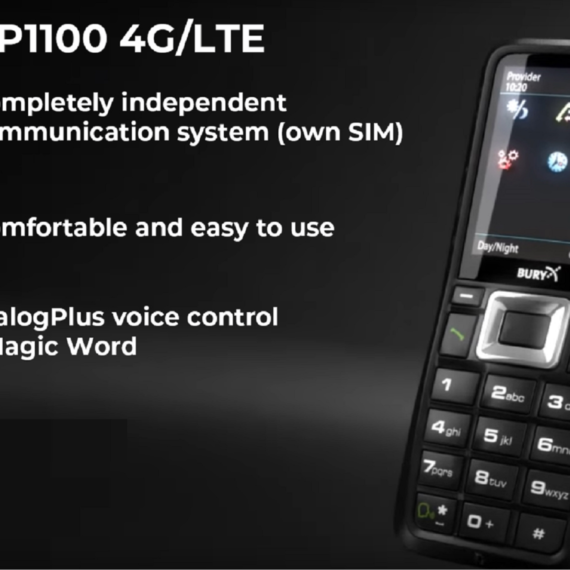 THFCOMMS | Bury CP 1100LTE 4G/LTE Truck / Bus Phone Colour display car ...