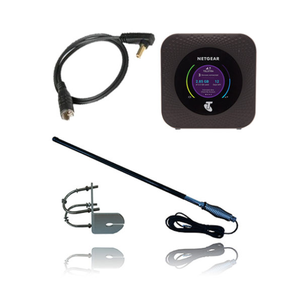THFCOMMS | Telstra Netgear Nighthawk M1 Patch Lead & Bullbar Mount ...